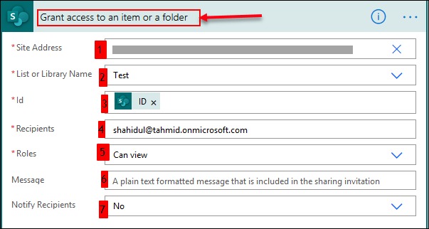 Set SharePoint List Item Permissions Using MS Flow